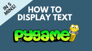 Working With Text In Pygame - Coding With Russ